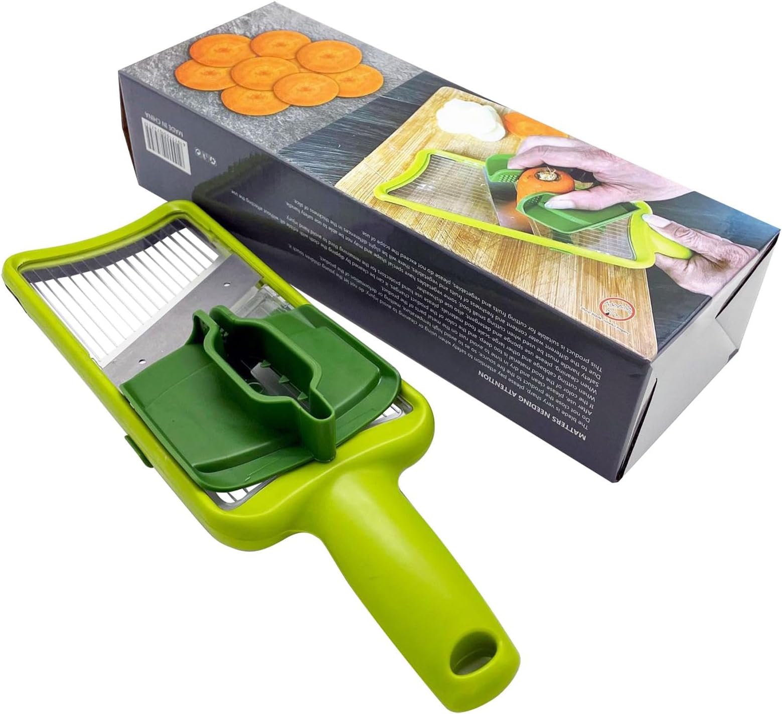 Amazon.com: Landkitch Multi Handheld Mandoline Slicer - Adjustable ...