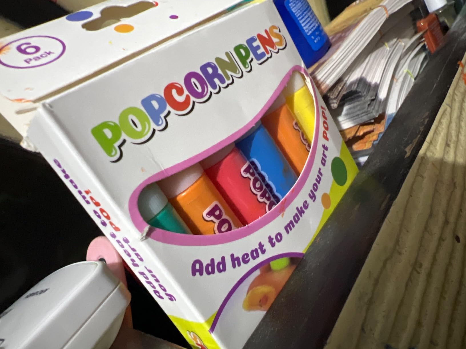 SAMVARDHAN Popcorn Drawing Pen Magic Puffy 3D DIY Colorful Art Safe ...