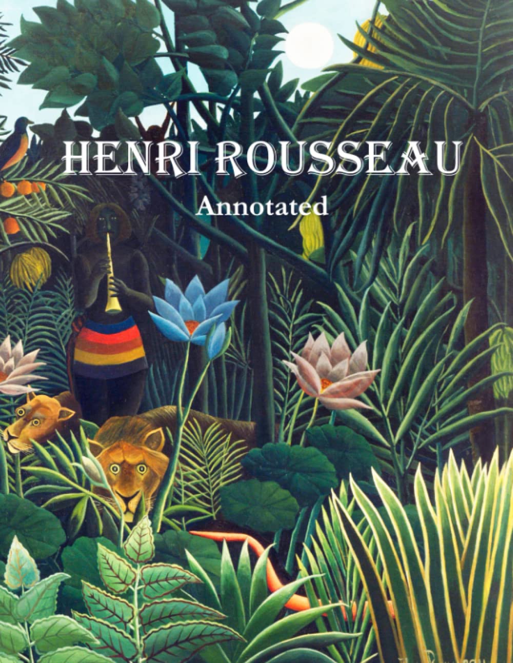 Amazon.com: Henri Rousseau (Annotated): Adult coloring book with full ...
