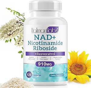Amazon.com: NAD+ Supplement Alternative - Liposomal Nicotinamide Riboside - Resveratrol ...