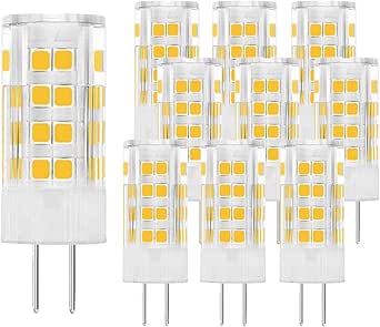 G4 LED Bulb Double-Pin Base Bulb, 5W AC 220V-240V Warm White 3000K ...