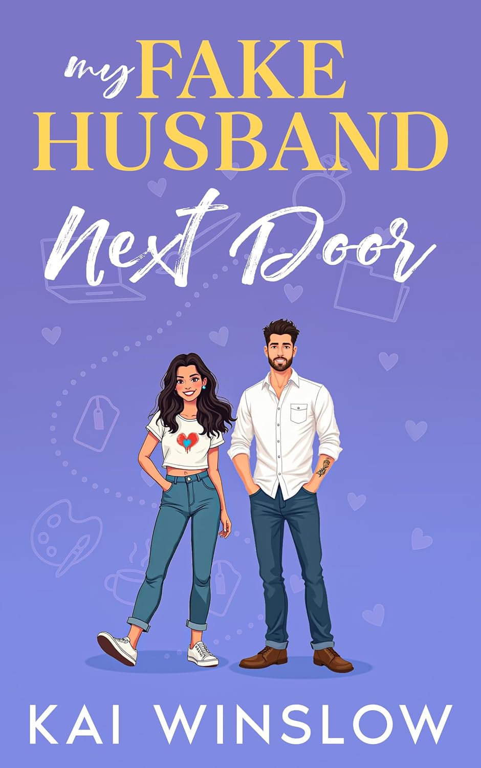 Amazon.com: My Fake Husband Next Door: A Sweet Small Town Second Chance ...