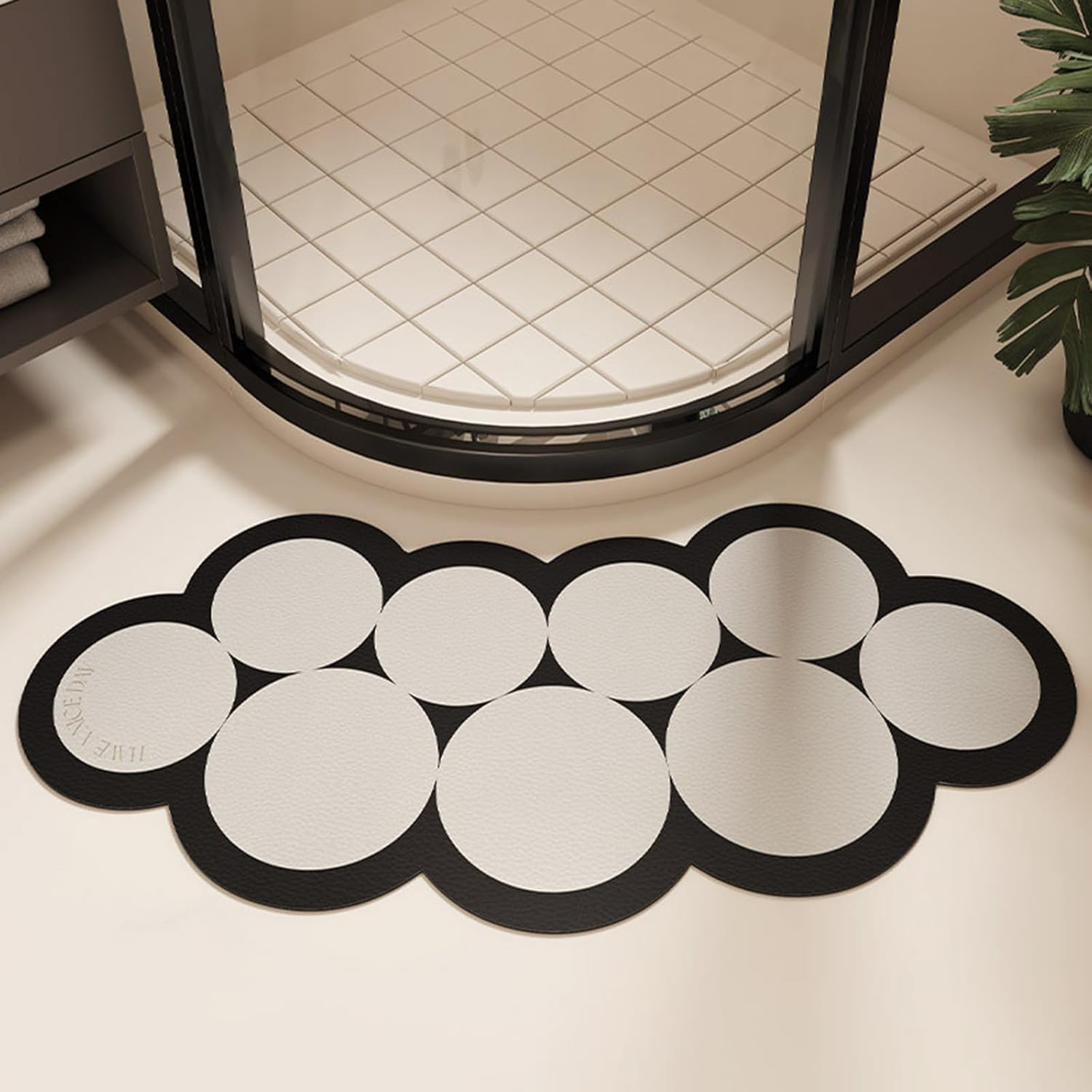Amazon.com: UVCMDUI Quadrant Shower Mat, Super Absorbent Diatomite ...