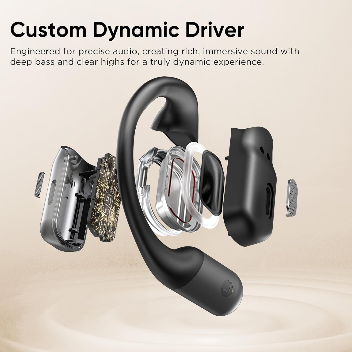 Snapklik.com : BUGANI Open Ear Headphones Wireless Earbuds