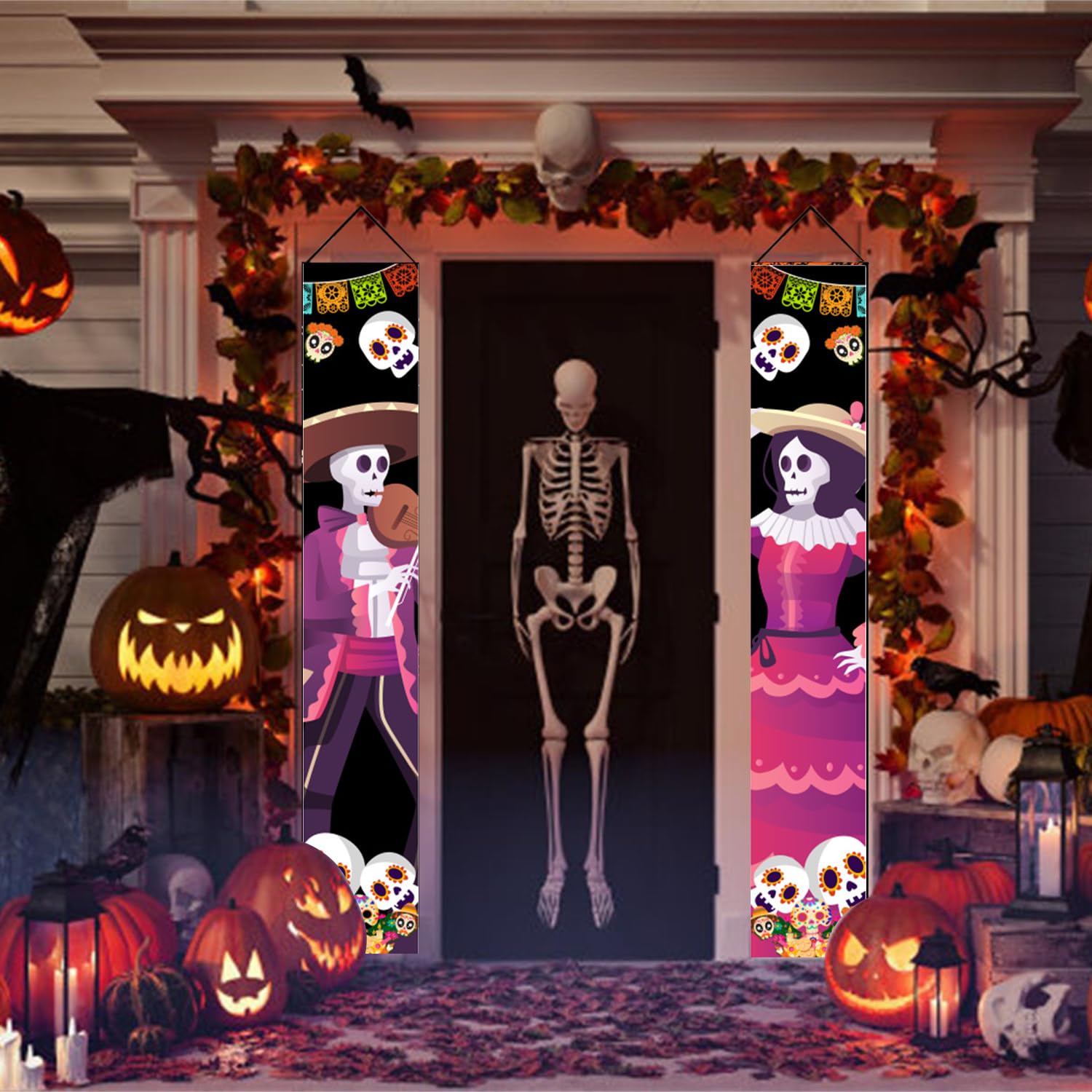 Halloween Decor Porch Sign, Halloween Decorations Outdoor, Halloween ...