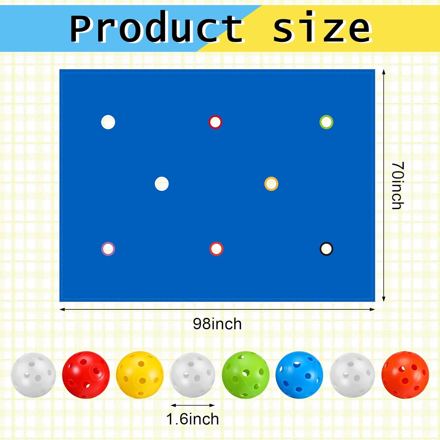 Kathfly Blue Hole Tarp Team Building Game 98 x 70 Australia | Ubuy