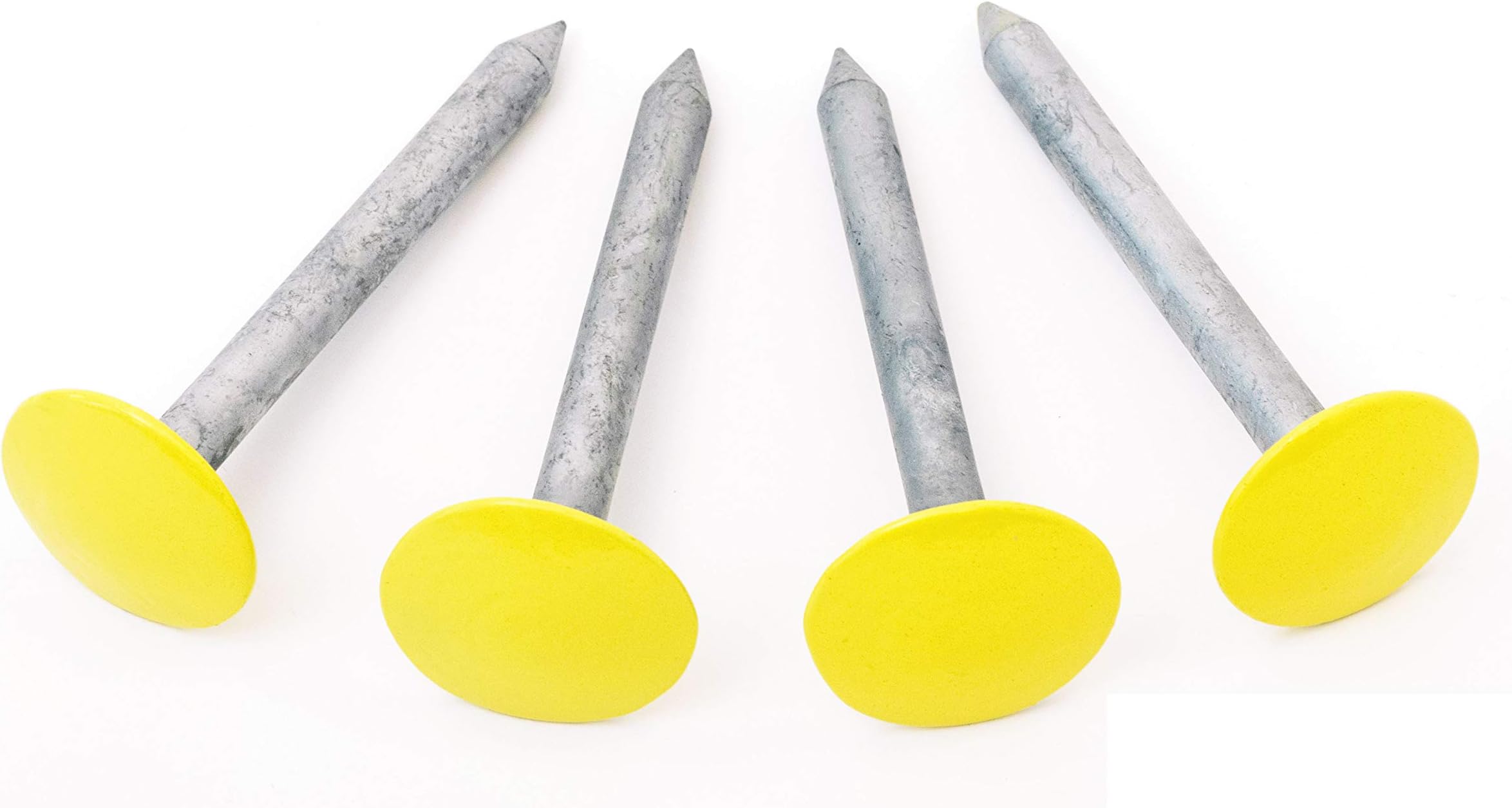 Amazon.com : Low Profile Survey Stakes - 4-Pack - Hi-Vis Yellow ...