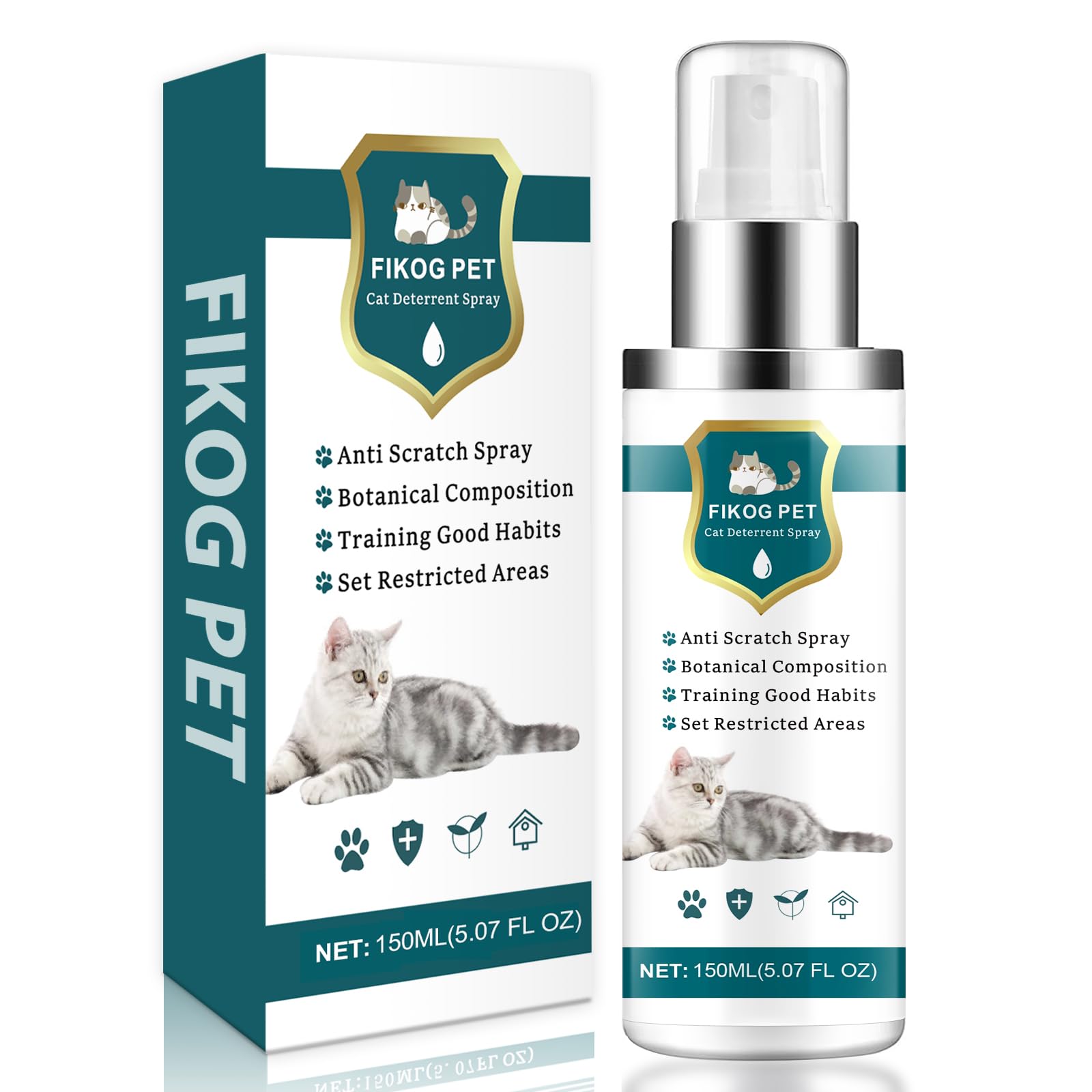 Amazon.com: A-Derma Enhanced Cat Deterrent Spray, Cat Repellent Indoor ...