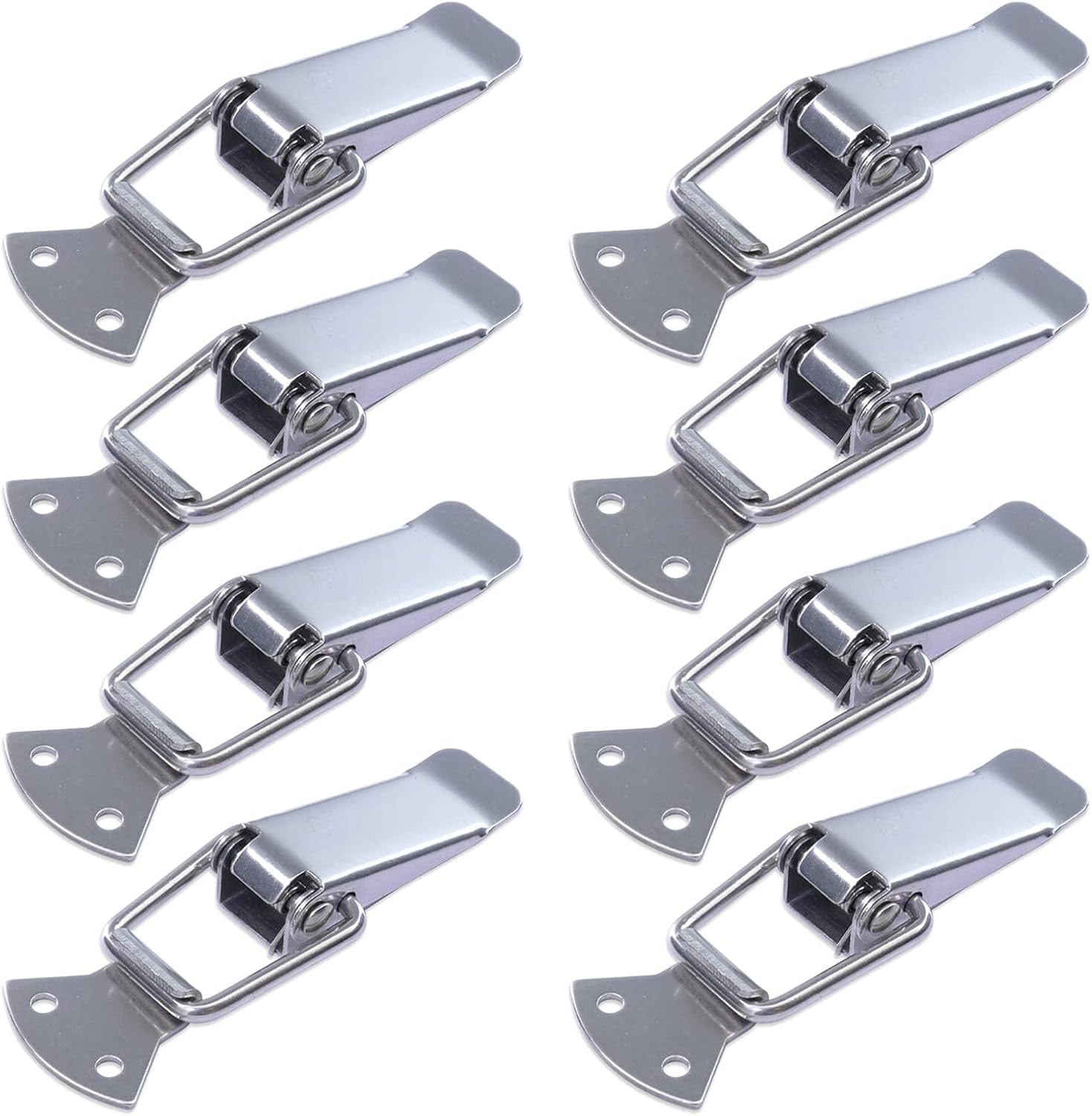 8 Pcs Toggle Clamps YUTOU Stainless Steel Spring Loaded Toggle Latch ...