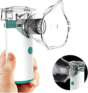 Steam Atomizer for Breathing Problems - USB Rechargeable Mini Handheld ...