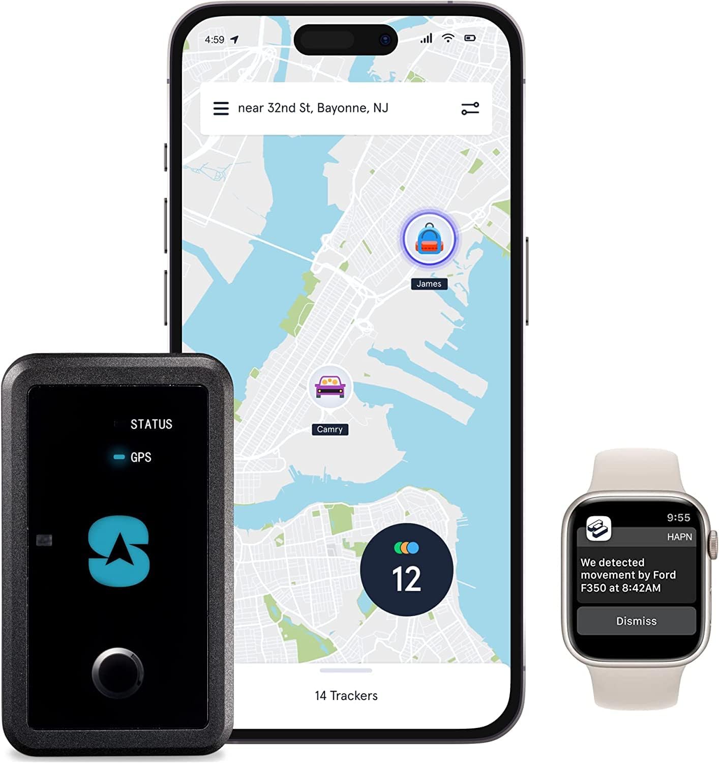 Amazon.com: Spytec GPS 18 Month Rechargeable Weatherproof GPS Tracker ...