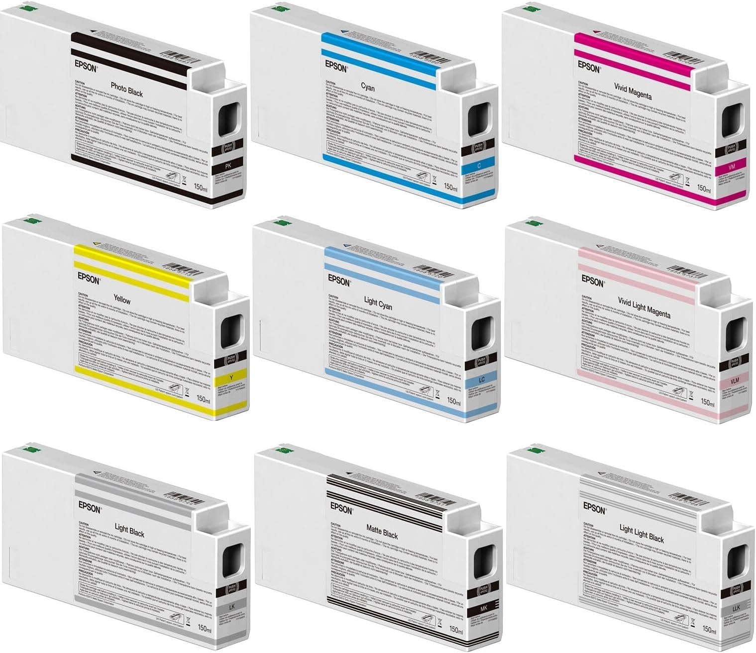 Amazon.com: SureColor P6000 P7000 P8000 P9000 High Yield Full 9 Color ...