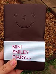 Amazon.com : 1 picece Korean Stationery Mini Smiley Diary Notebook ...