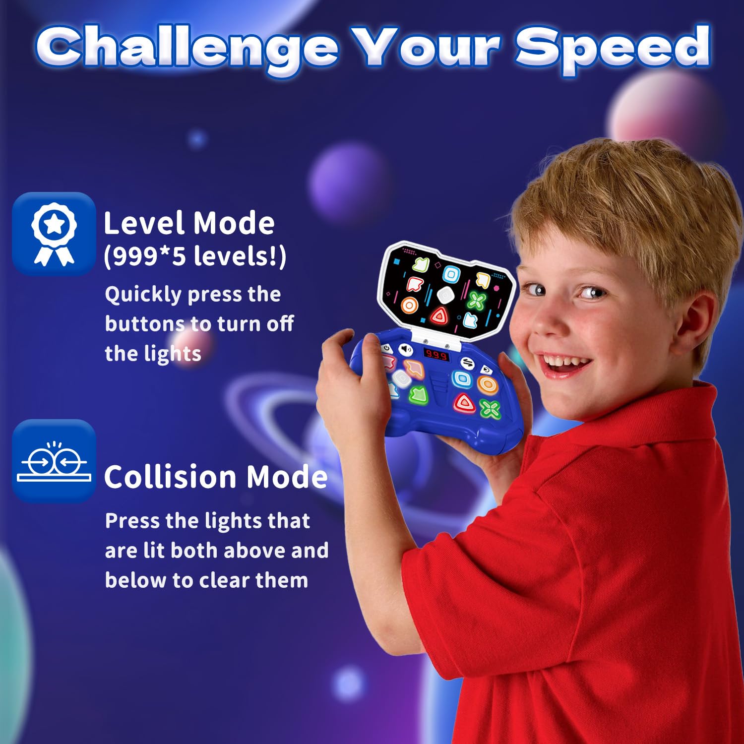 Snapklik.com : Intoypad Fast Press Handheld Puzzle Game For Kids, 4 ...