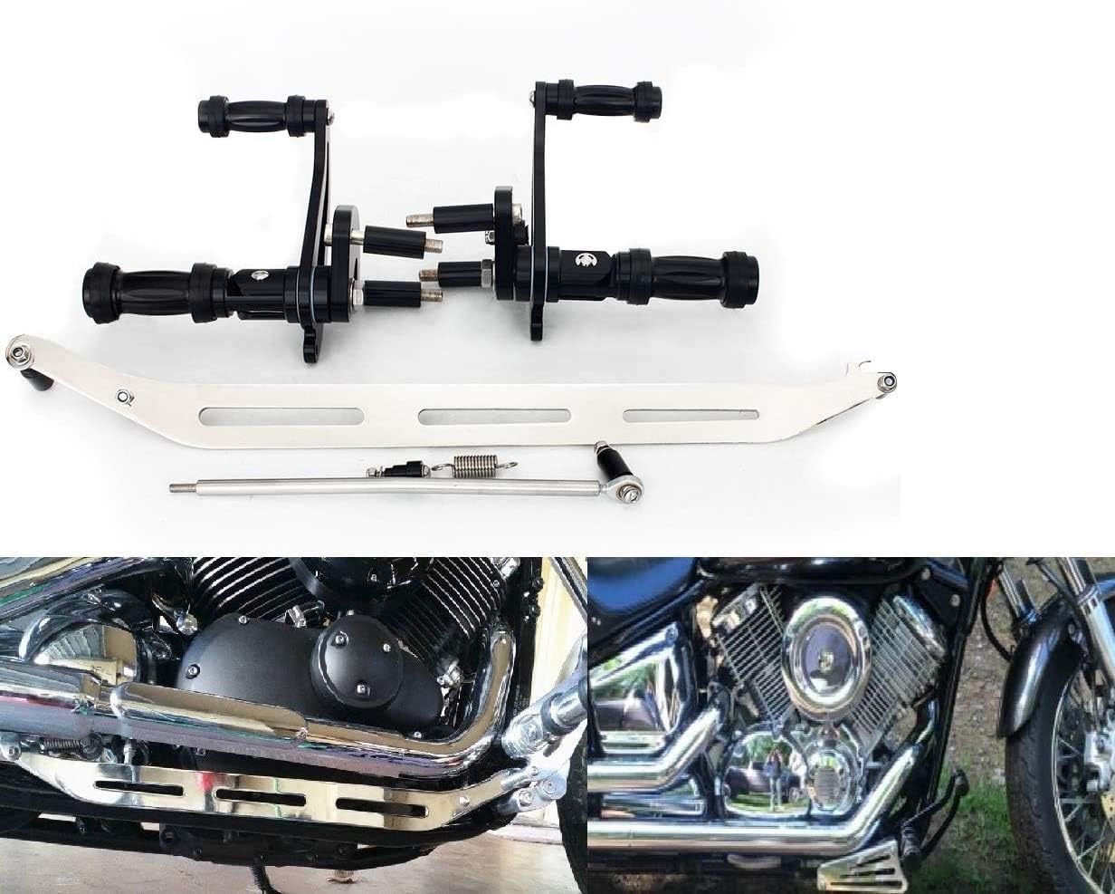 TARAZON 6" Vorverlegte Fußrastenanlage Fußrasten Forward Control für ...