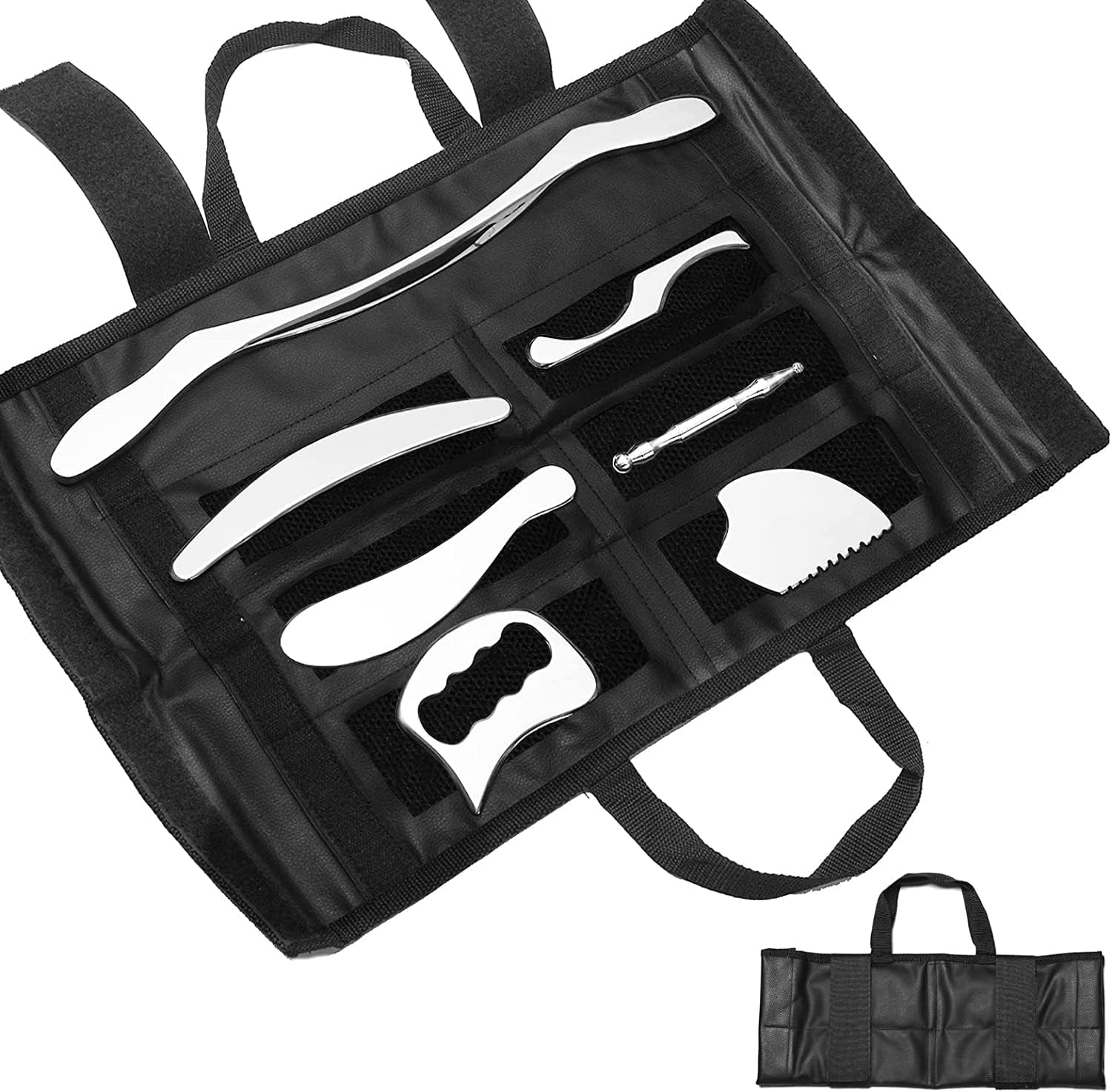 Amazon.com: BYYDDIY 6 in 1 Stainless Steel Gua Sha Muscle Scraper Tools ...