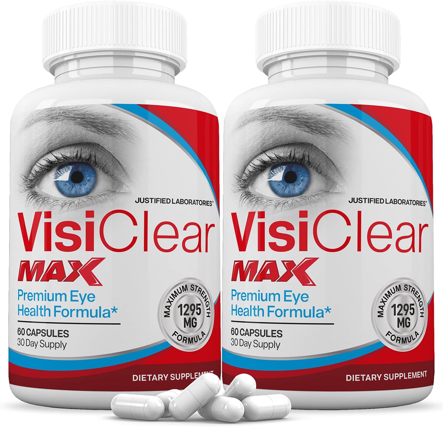 Amazon.com: (2 Pack) Visiclear Max 1295MG Revolutionary Eye Health ...