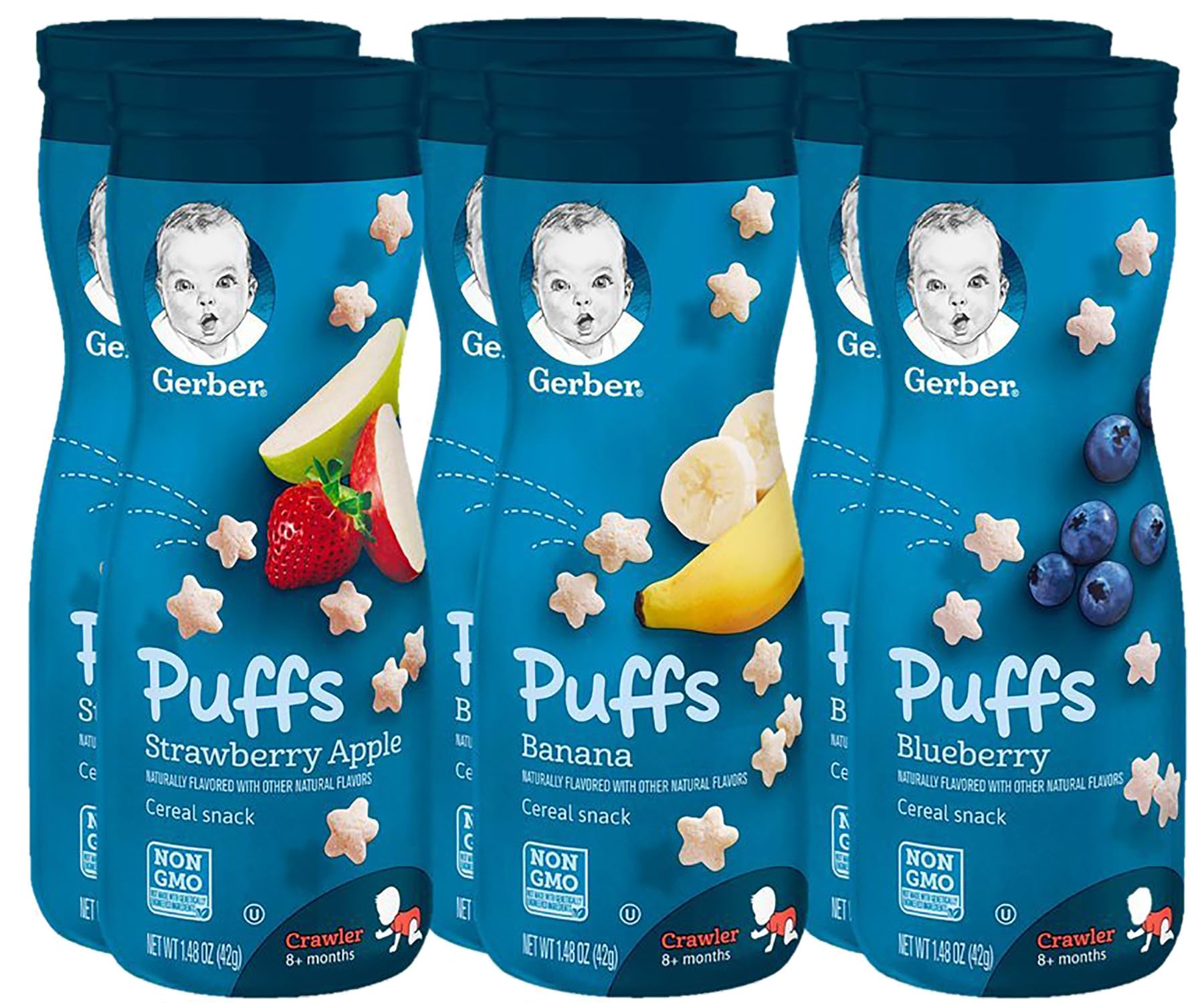 Gerber Graduates Puffs Gerber Graduates Puffs Cereal Snacks, Sweet