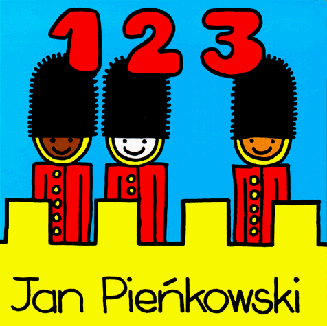 Amazon.com: 123 (Jan Pienkowski Board Book Series): 9780689820960 ...