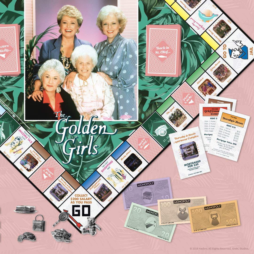 Monopoly: The Golden Girls Board Game | Buy, Sell, Trade Fan-Favorite ...