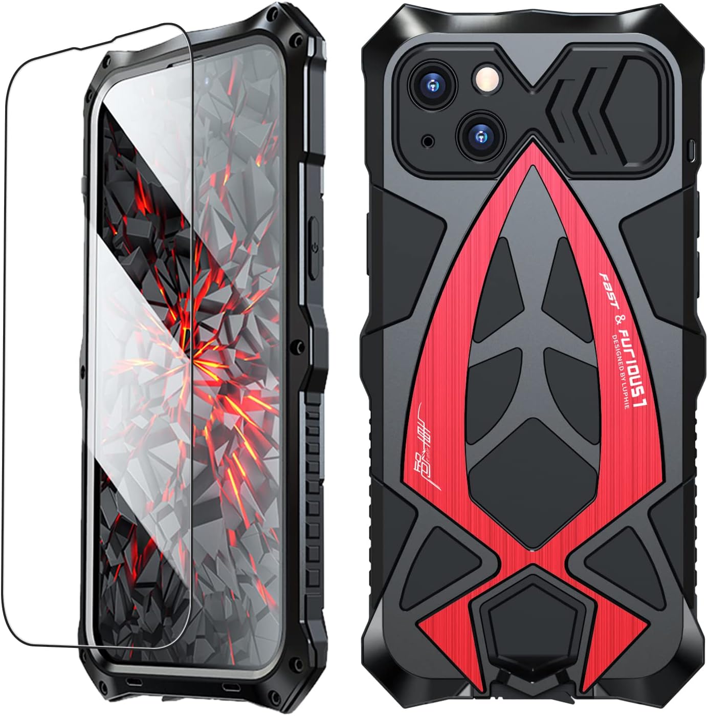 Amazon.com: KumWum Armor Phone Case for iPhone 14 Military Grade Cover ...