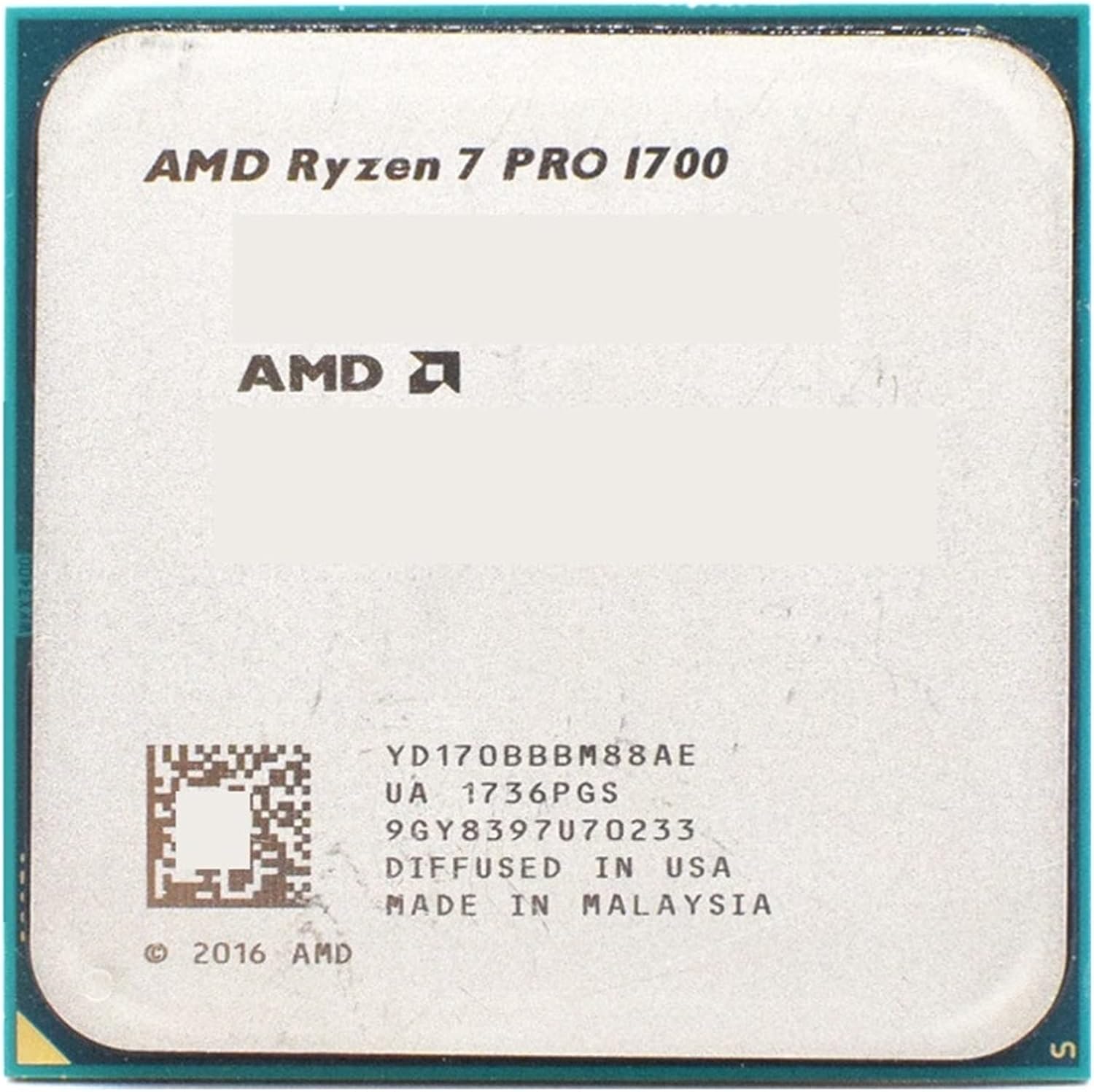 Amazon.com: A R 7 PRO 1700 R7 PRO 1700 3.0GHz Eight-Core Sixteen-Thread ...