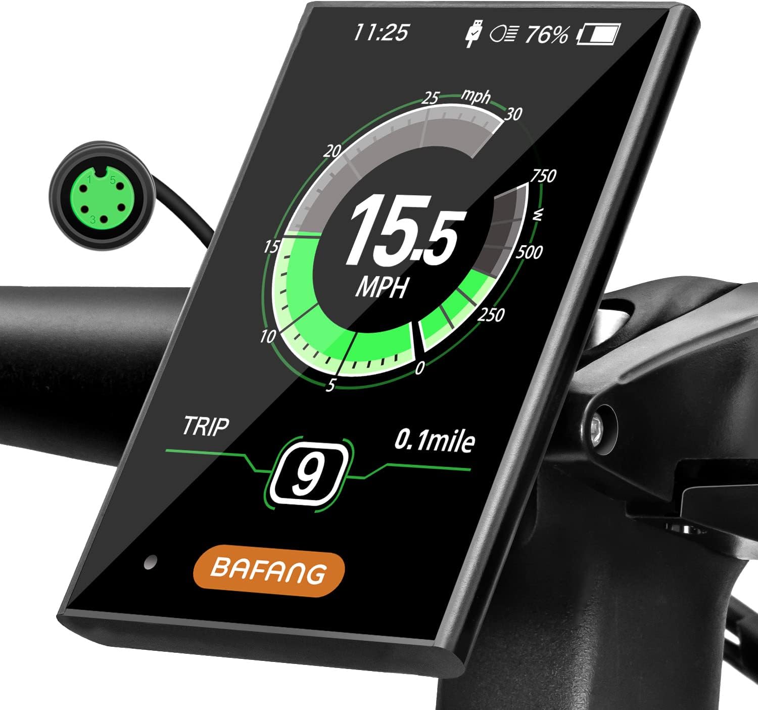 BTER Elektrofahrrad-Display, Multifunktionales SW900 36V 48V Universal ...