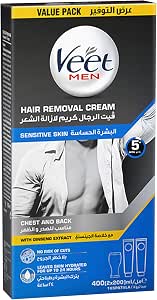 Veet For Men, Hair Removal Cream With Ginseng Extract For Chest And ...