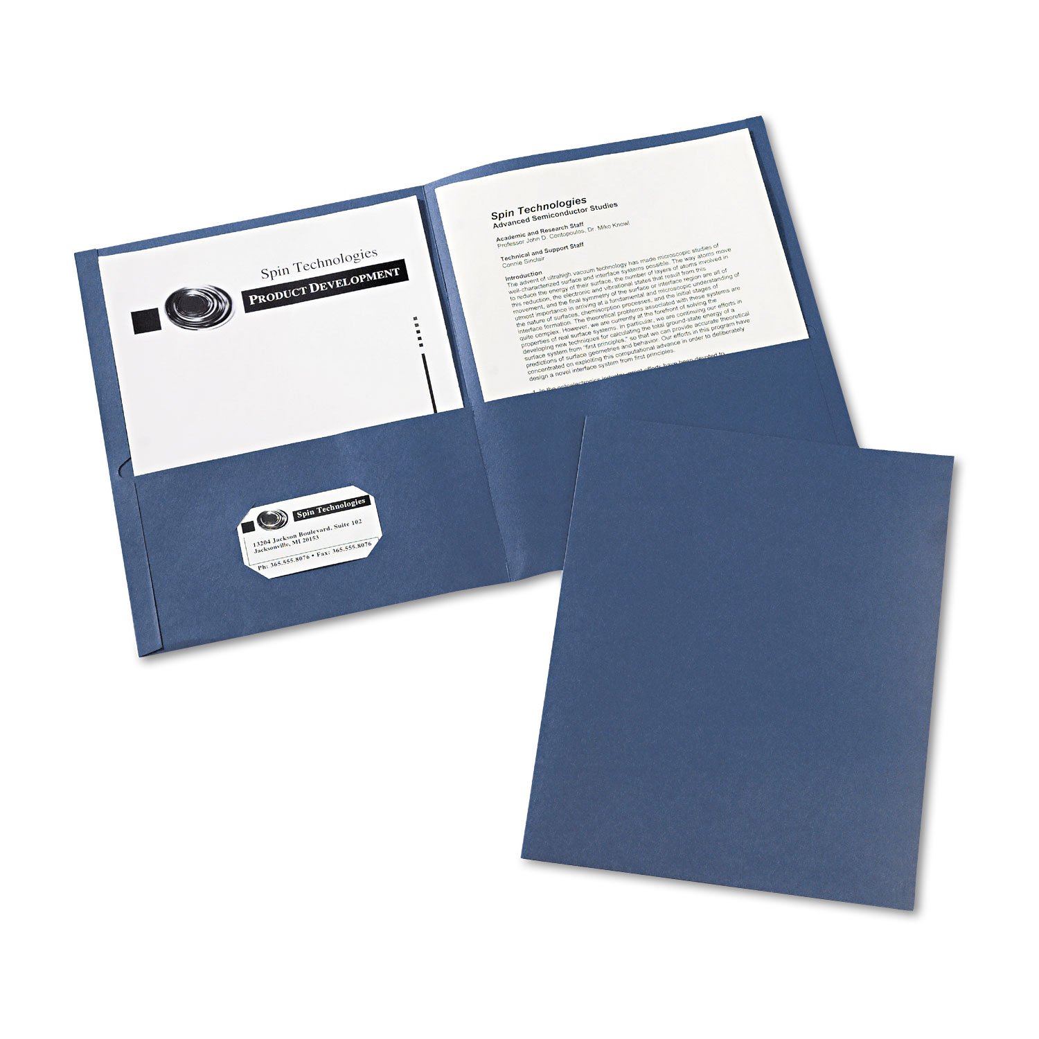 Amazon.com : Avery 47985 Two-Pocket Folder, 20-Sheet Capacity, Letter ...