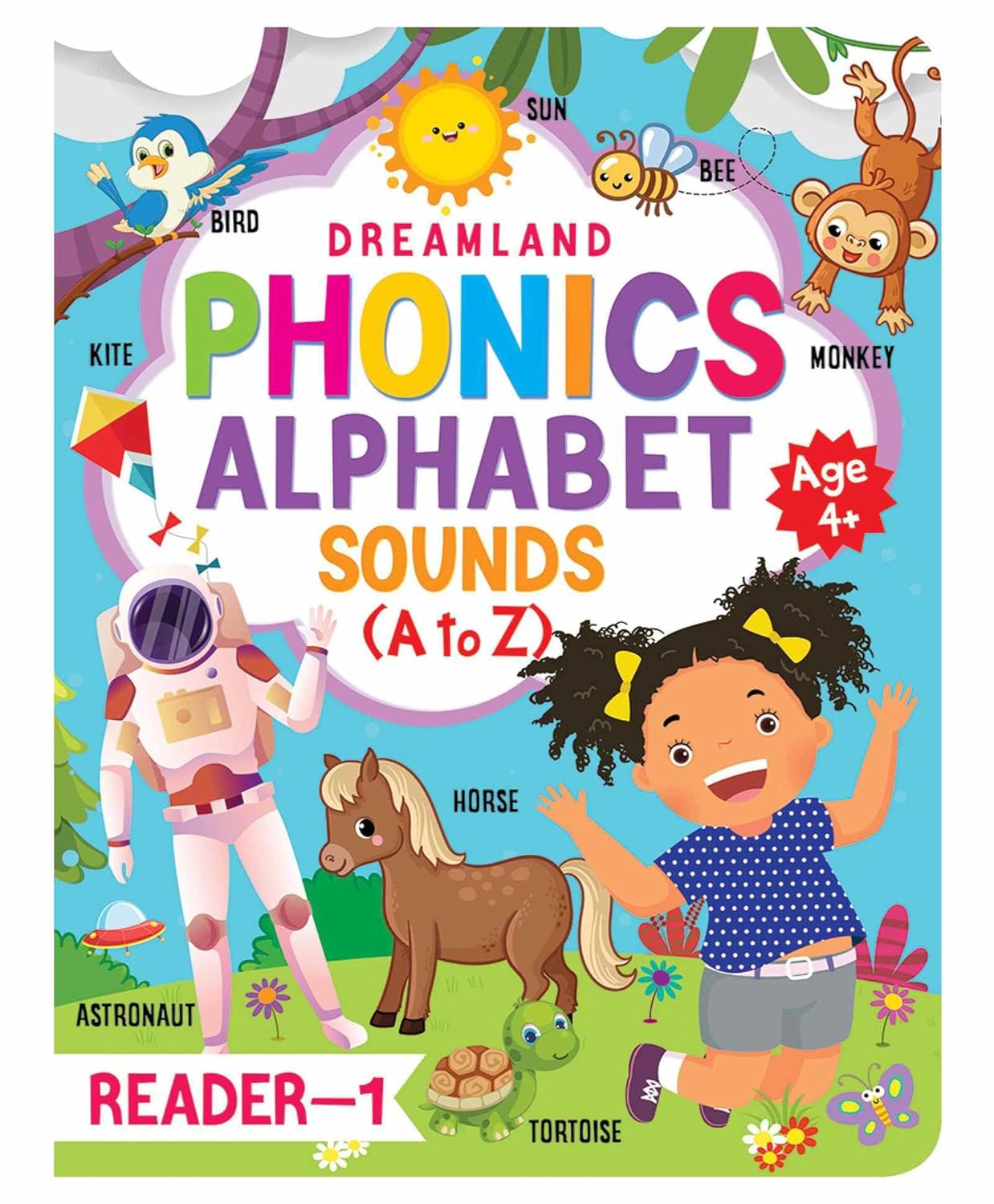Phonics Reader -1 (Alphabet Sounds, A to Z) Age 4+: Dreamland ...