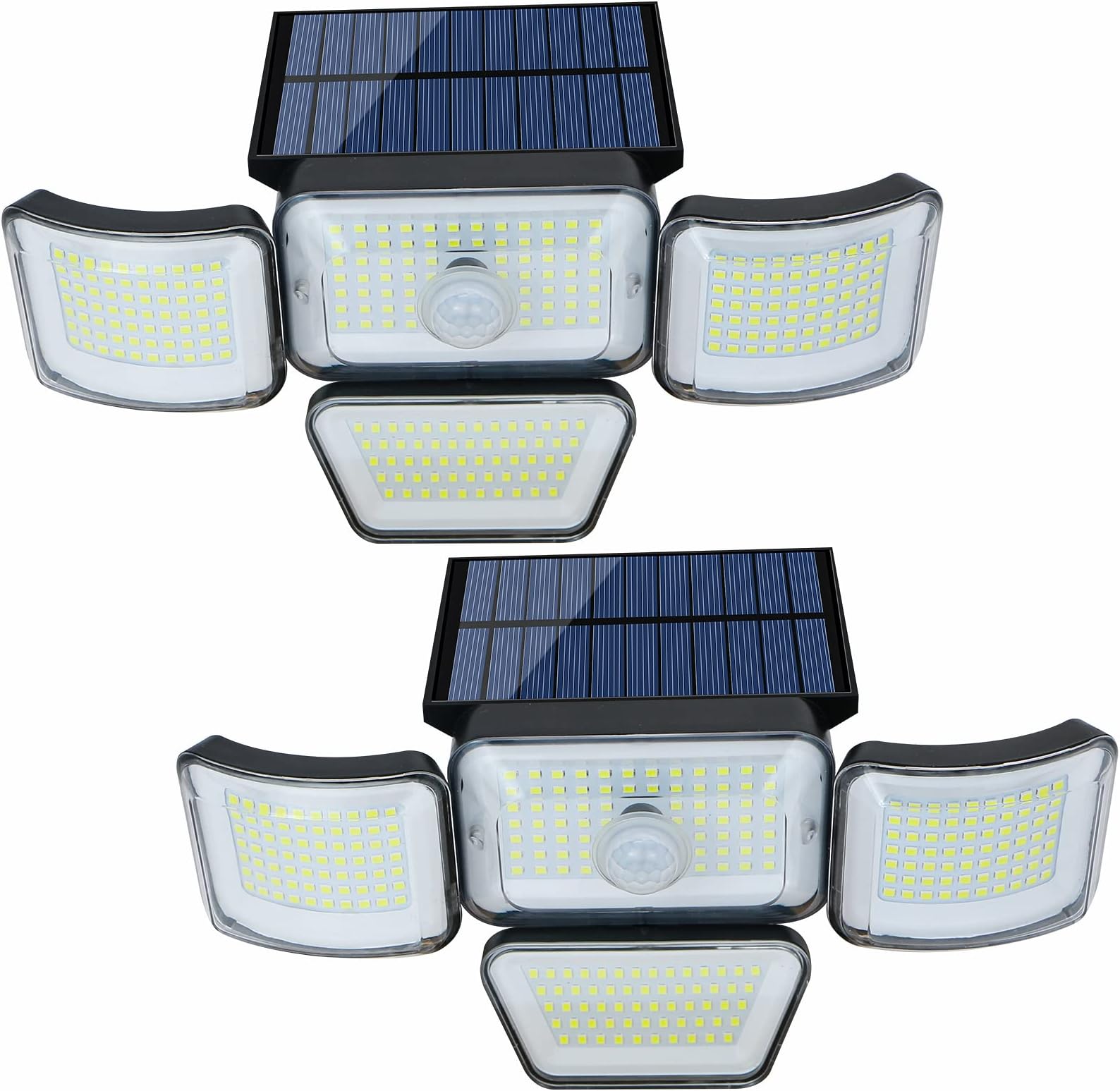 Solar Outdoor Lights, 278 LEDs Security Lights with 3 Modes Motion ...