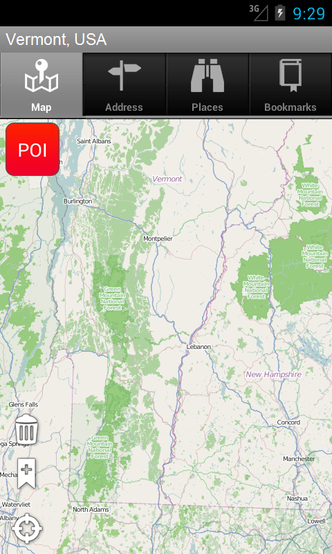 Vermont, USA Onboard Map: Mobile GPS Apps - App on Amazon Appstore