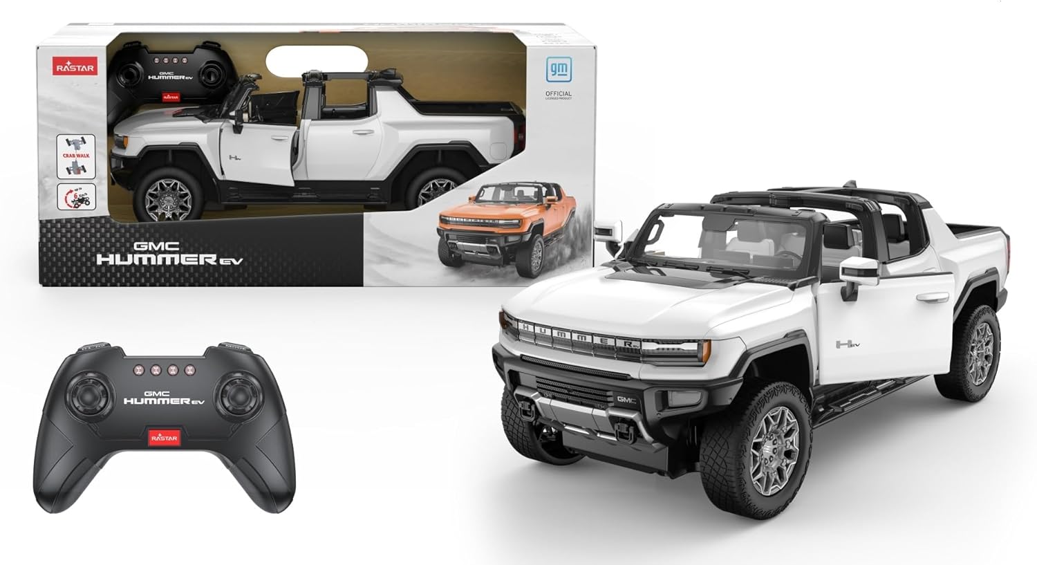 Amazon.com: RASTAR RC Car 1/16 Scale 2.4Ghz Remote Control Car for GMC ...