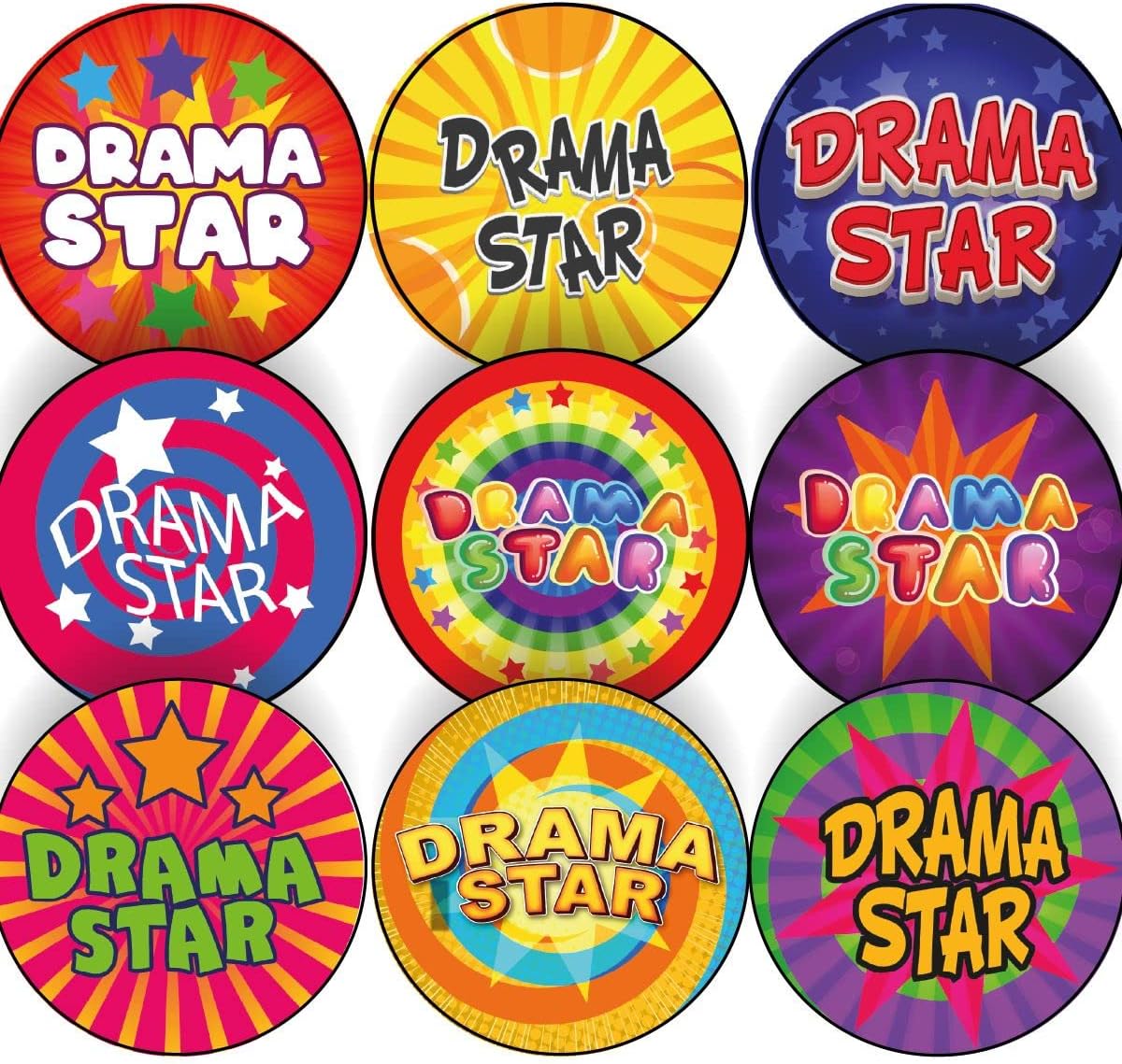 144 DoJo Points - 30mm - Glossy Reward Stickers for Teachers & Parents ...