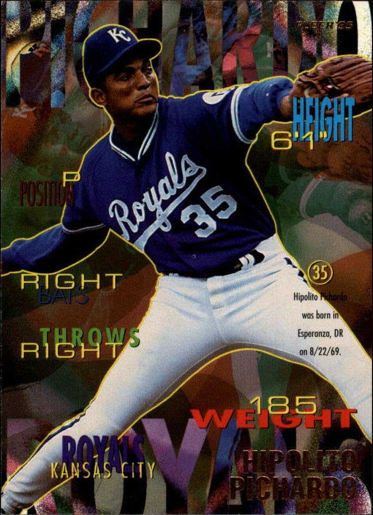 Amazon.com: 1995 Fleer Baseball Card #171 Hipolito Pichardo ...