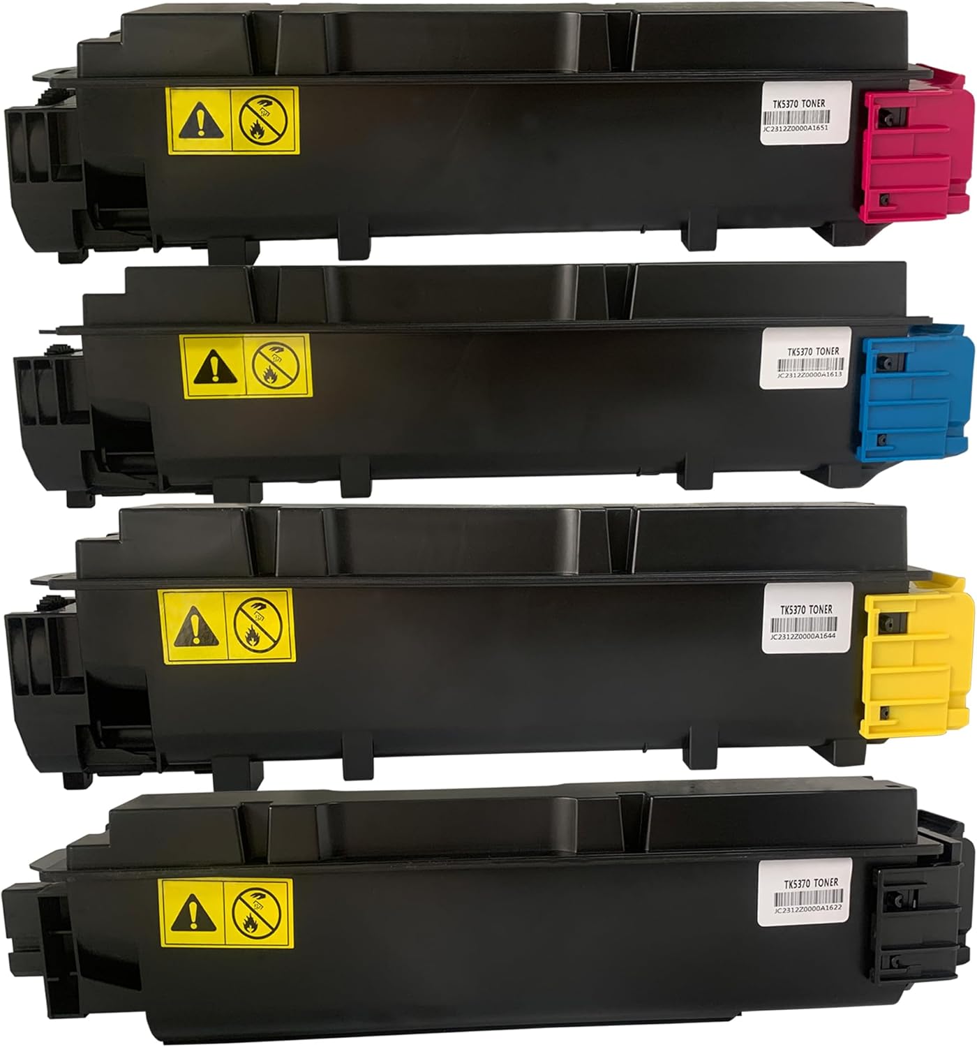 COCADEEX 4 Colors TK5370 Toner Cartridge Replacement for Kyocera TK-5370 Toner,Compatible with ...