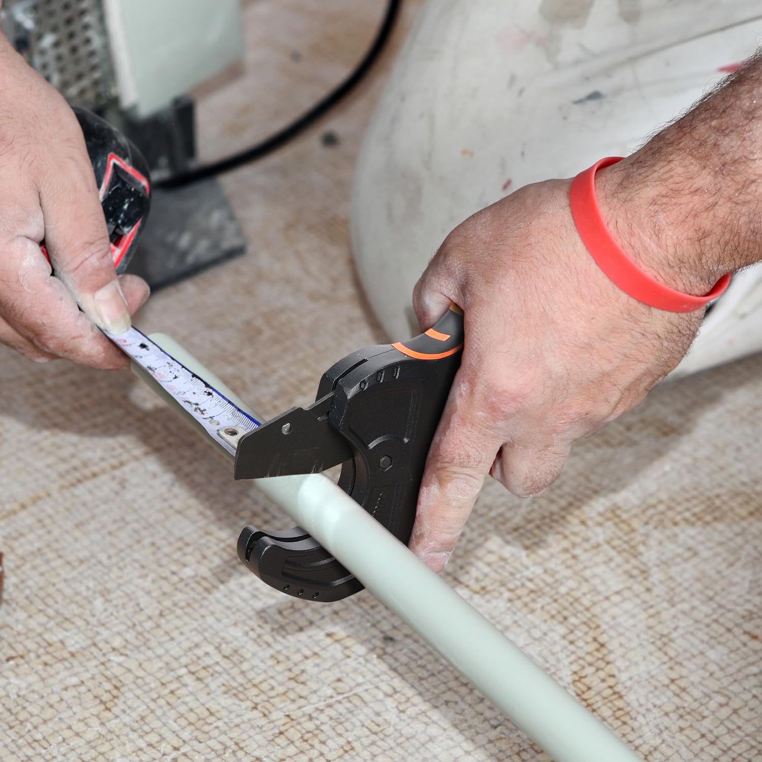 Snapklik.com : PVC Pipe Cutter,Cuts Up To 1-5/8",Pex Cutter,Tubing ...