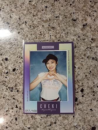 Amazon.co.jp: Kazusa Okuyama Cheki Cards Limited to 100 Cards : Home ...