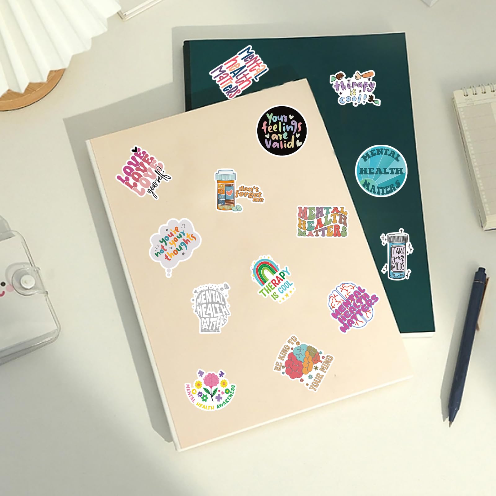 Mental Health Journal 50pcs For Adults, Mental Health Awareness Mental ...