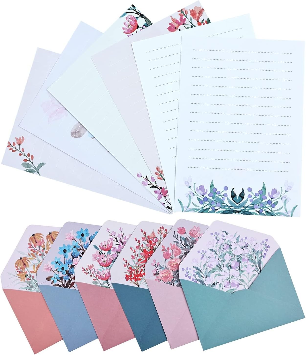 36 Pcs Letter Paper and Envelopes, Writing Paper and Envelopes, Pretty ...