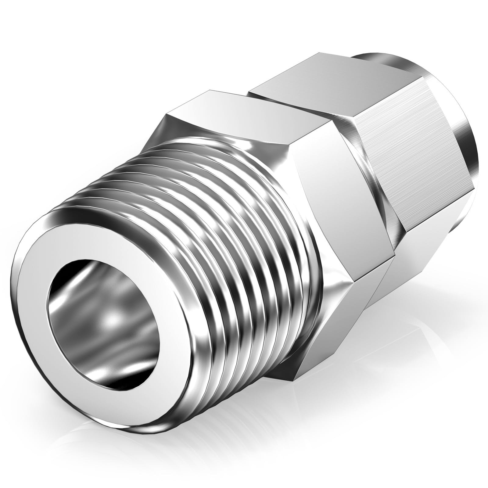 Snapklik.com : TAISHER 5PCS 304 Stainless Steel Compression Tube Pipe ...