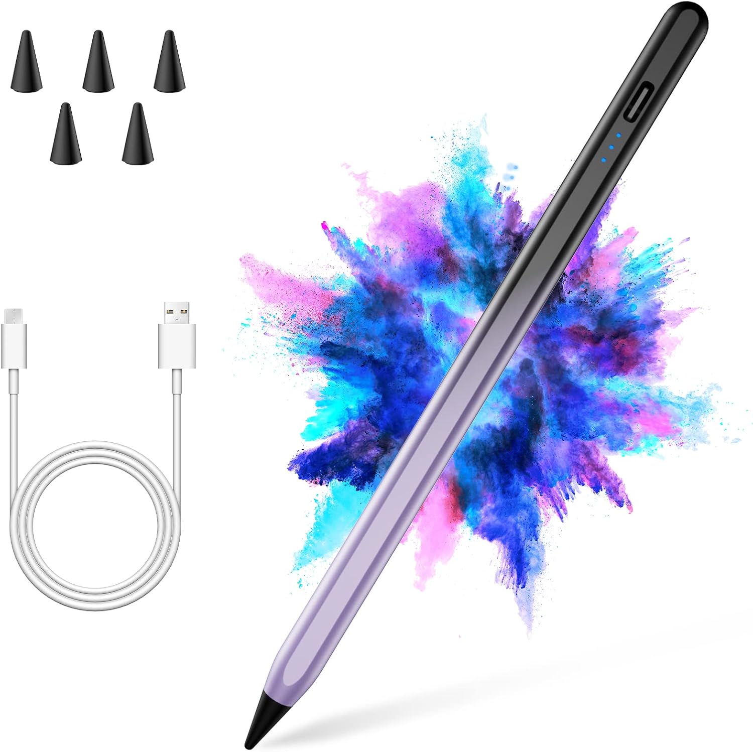 Amazon.com: Gradient Color Stylus Pen for iPad, Apple Pencil for iPad ...