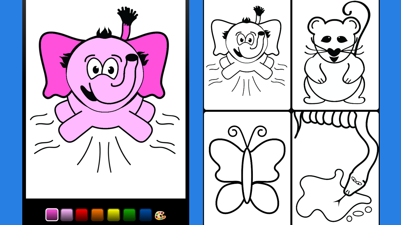 Hellie Kids Colouring Game - App on Amazon Appstore