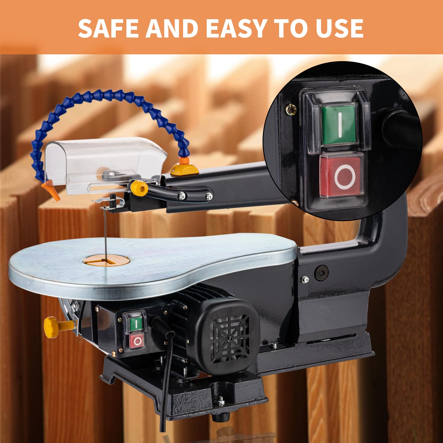 Ryobi Scroll Saw Huloretions Variable Speed Scroll Saw,16-Inch Scroll ...
