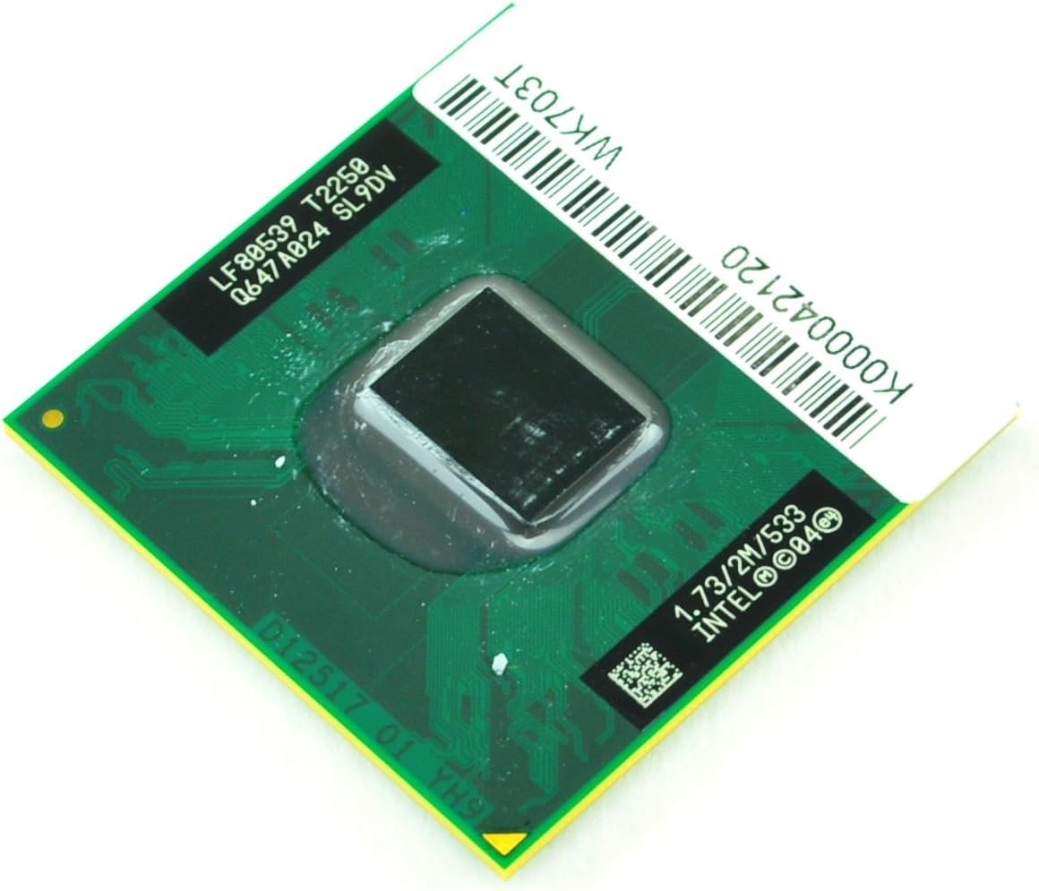 Amazon.com: Intel Core DUO T2250 1.73GHz 2M 533 CPU SL9DV : Electronics
