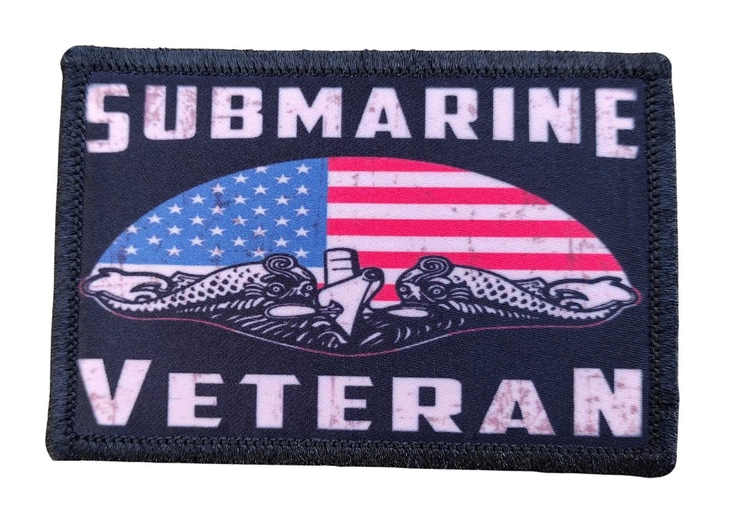 Amazon.com: Submarine Veteran Morale Patch Removable Hook and Loop for ...