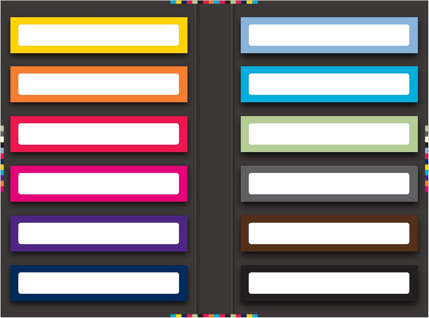 Amazon.com : Semikolon Self-Adhesive File Folder Labels Booklet, 360 ...