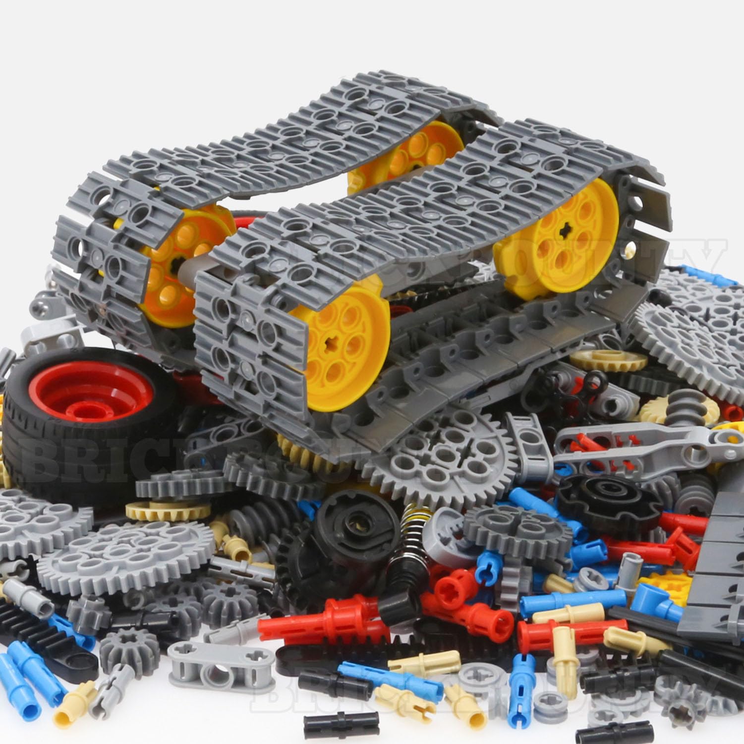 Amazon.com: BrickBounty 846 Pcs Technical-Parts Compatible with Technic ...