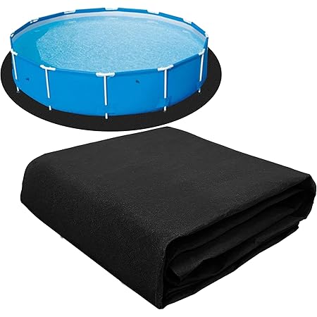 Amazon.com : 12 Foot Round Armor Shield Pool Floor Liner Pad : Swimming ...