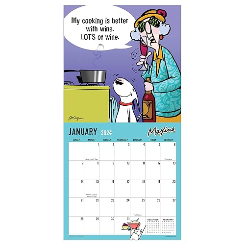Snapklik.com : TF PUBLISHING 2024 Maxine Mini Calendar Large Grids For Appointments And ...